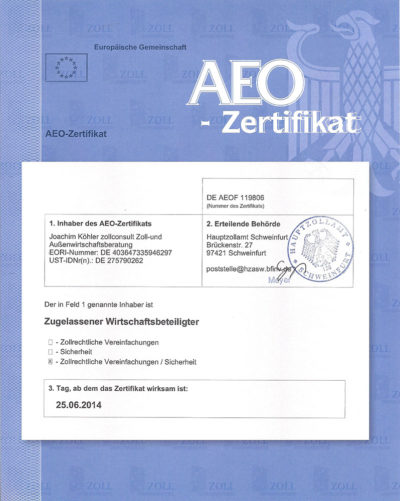 Der Berater - Zollconsult